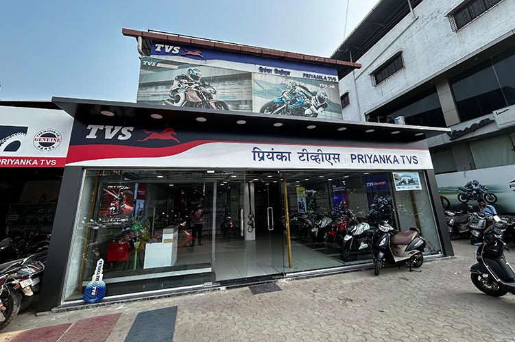 TVS dealers and showrooms in Panvel | Priyanka TVS