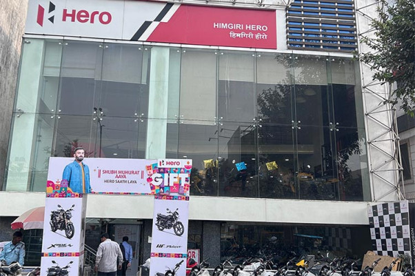 Hero Showroom and Workshop Images | Himgiri Hero