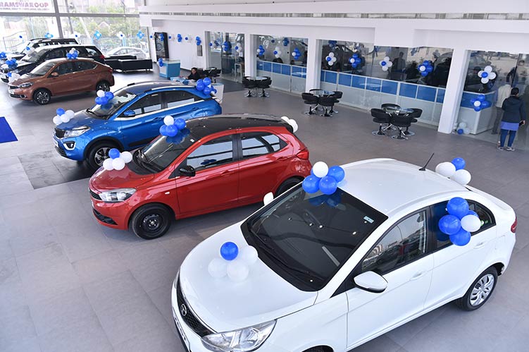 Tata Showroom and Workshop Images | Puneet Autosales