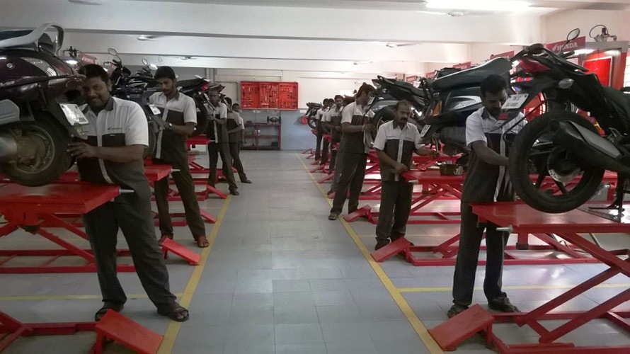 Honda Showroom and Workshop Images | Suryabala Honda