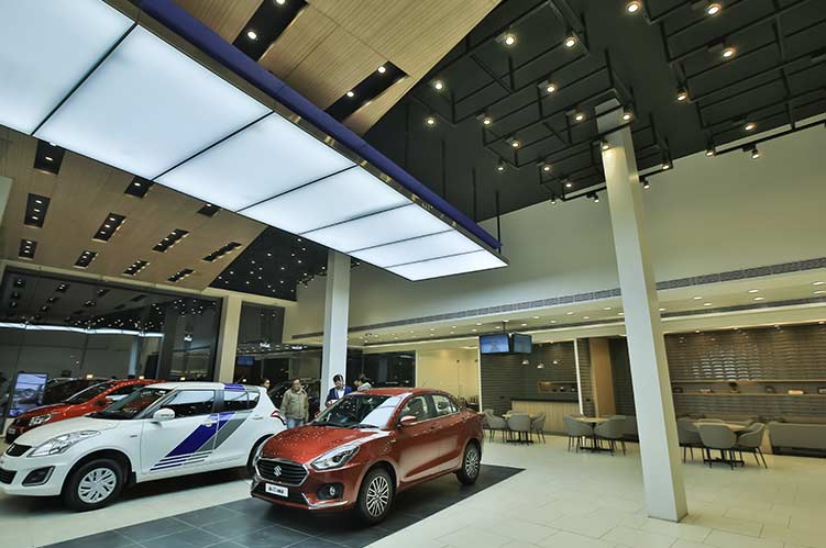 Maruti Showroom and Workshop Images | Kataria Maruti Suzuki