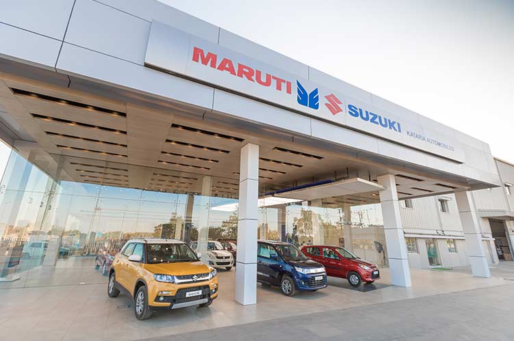 Maruti Showroom and Workshop Images | Kataria Maruti Suzuki