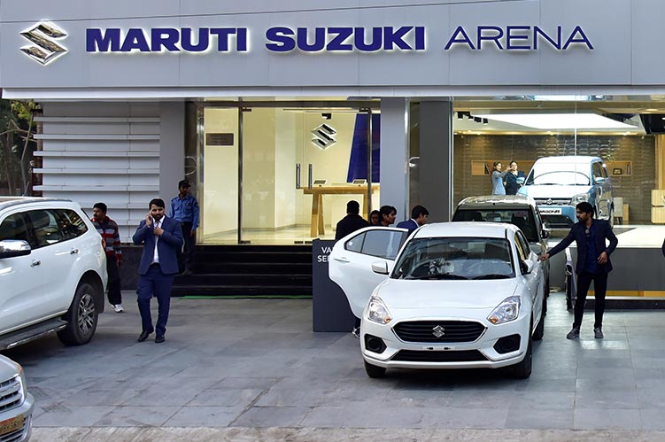 Maruti Showroom and Workshop Images | Bright 4 Wheel