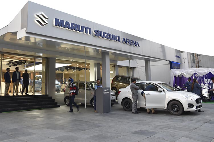 Maruti Showroom and Workshop Images | Bright 4 Wheel