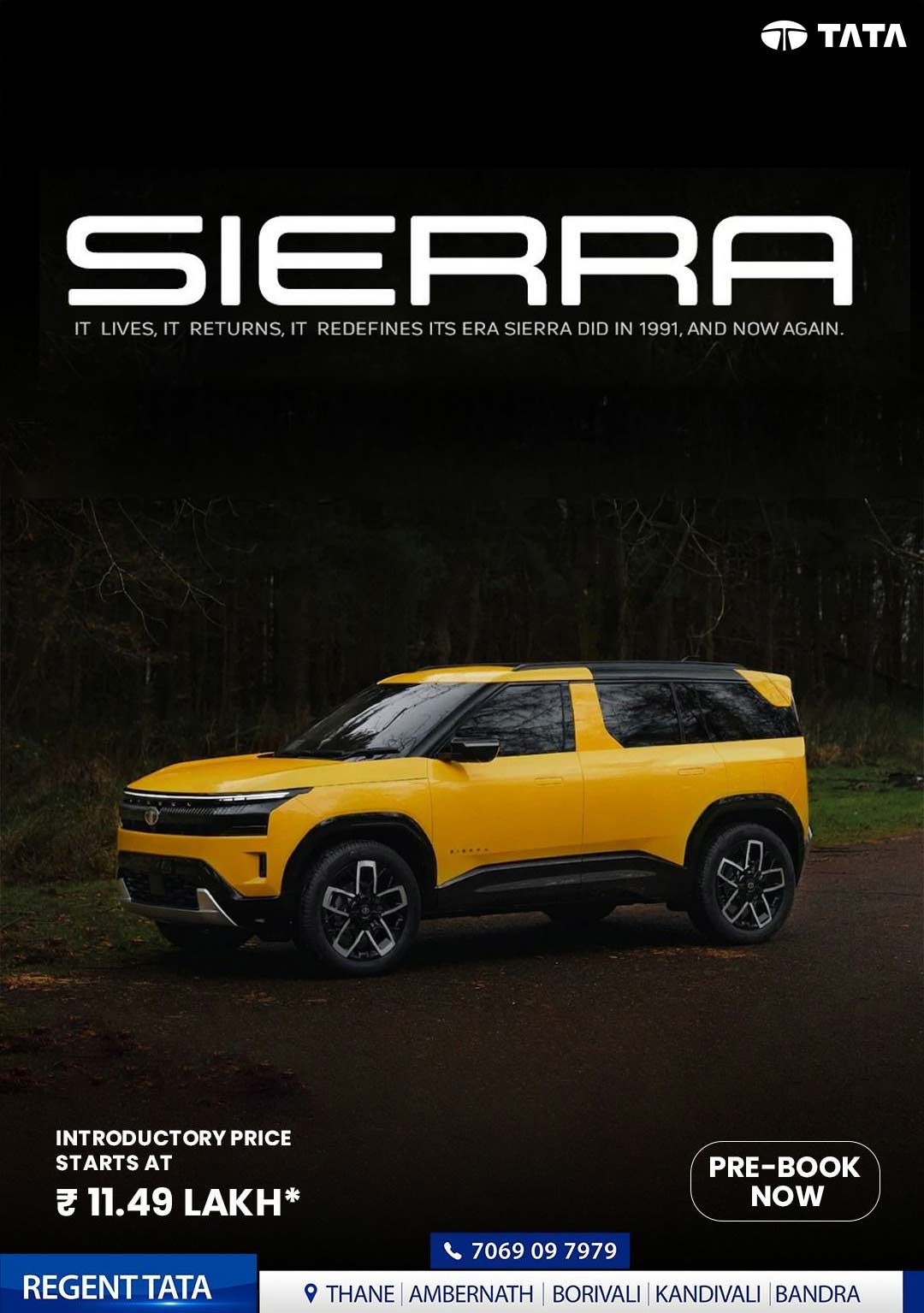 Tata dealers and showrooms in Thane | Regent Tata