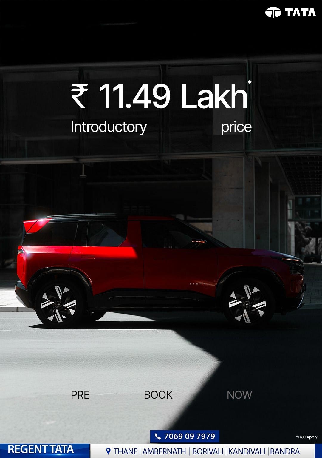 Tata dealers and showrooms in Thane | Regent Tata